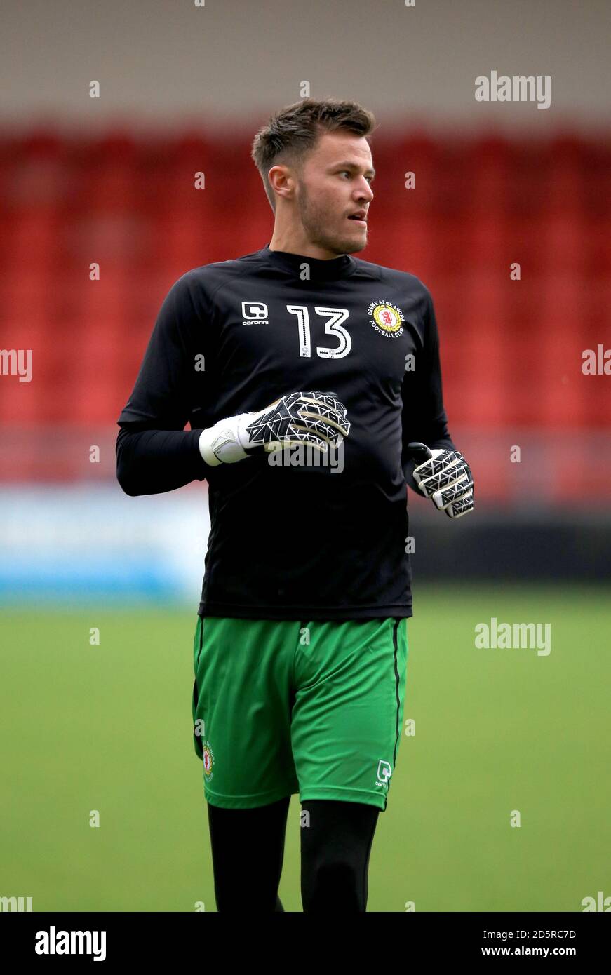 Dave Richards, Crewe Alexandra goalkeeper Stock Photo - Alamy