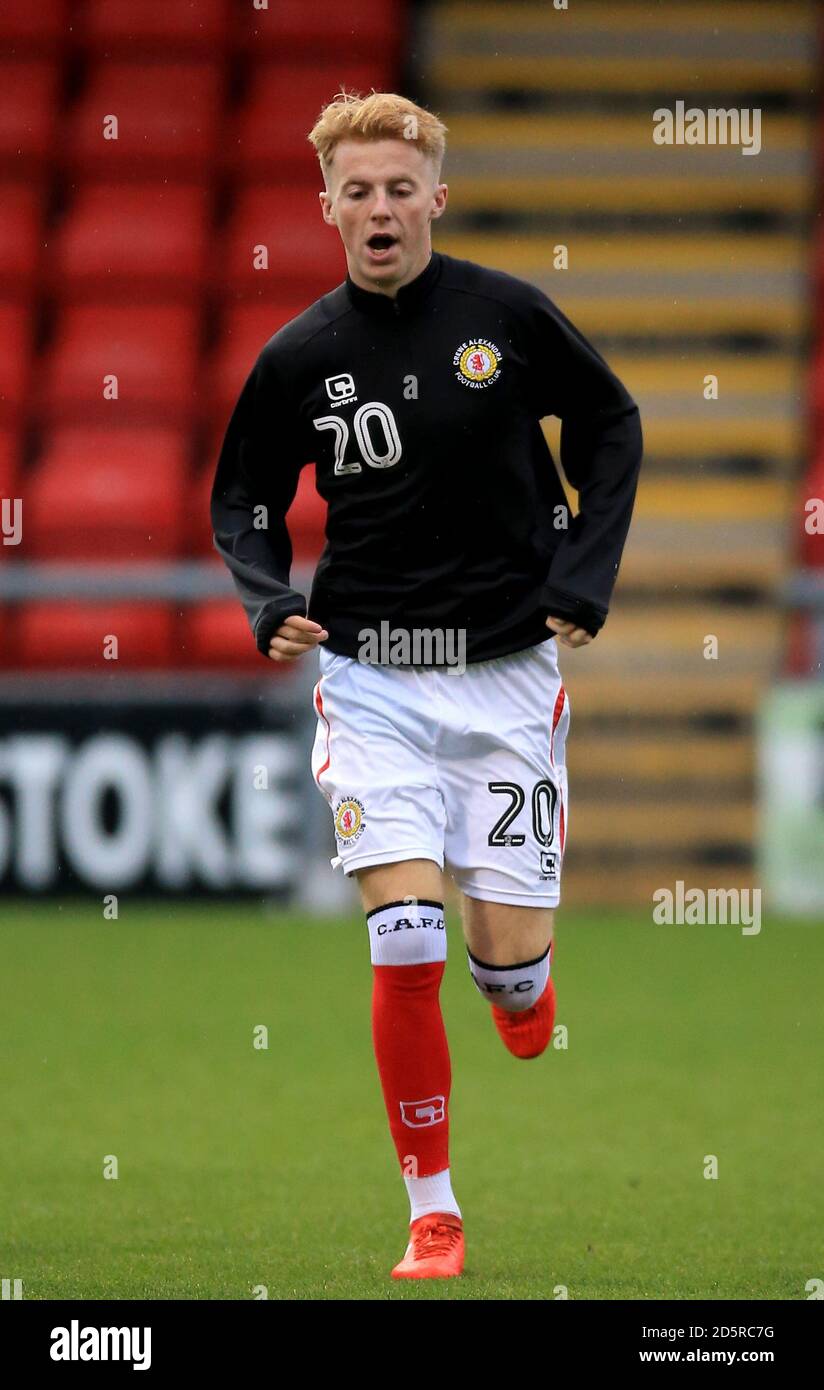 Charlie Kirk, Crewe Alexandra Stock Photo - Alamy