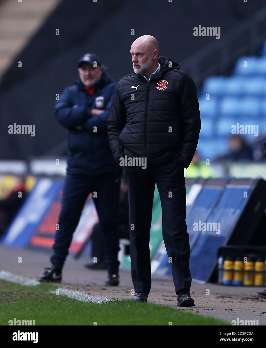 Fleetwood Town manager Uwe Rosler Stock Photo - Alamy