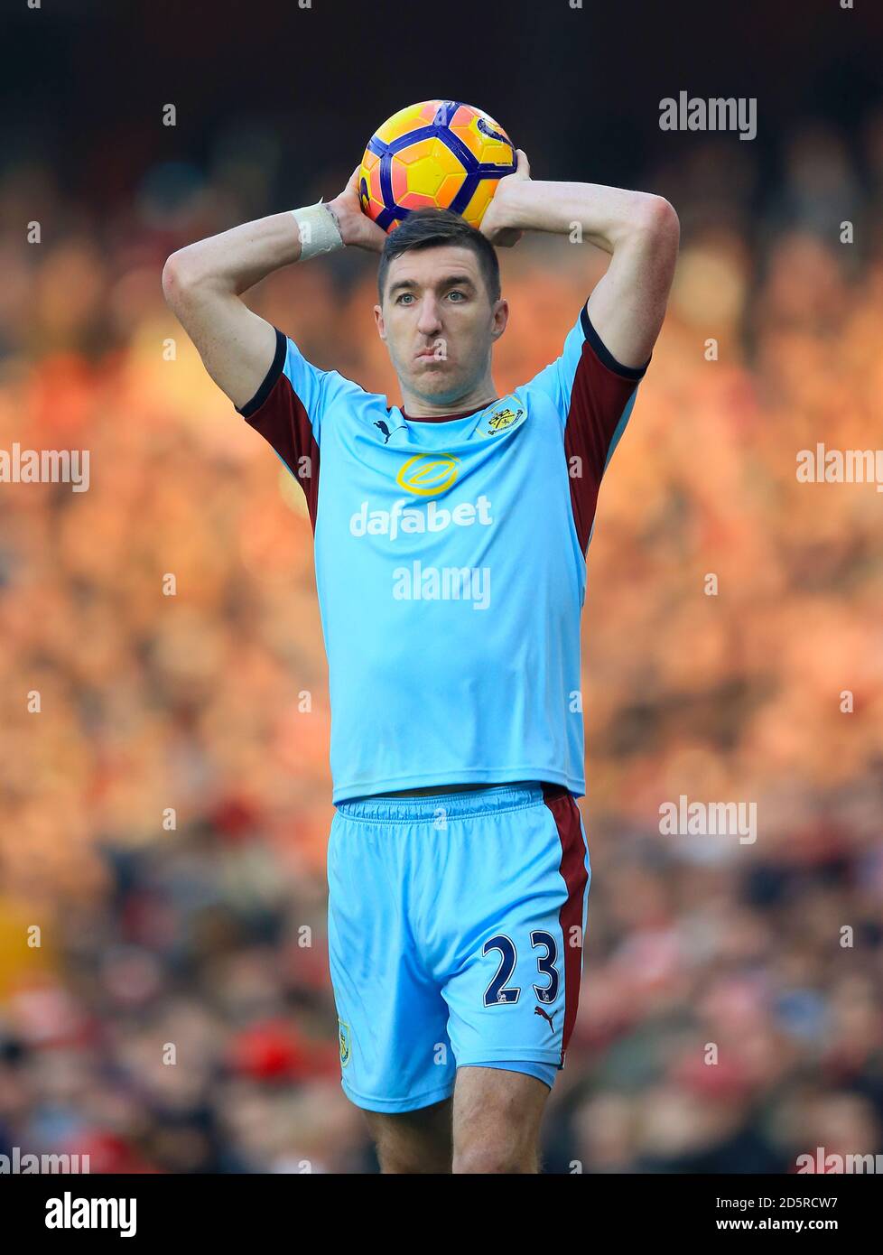 Burnley's Stephen Ward Stock Photo - Alamy