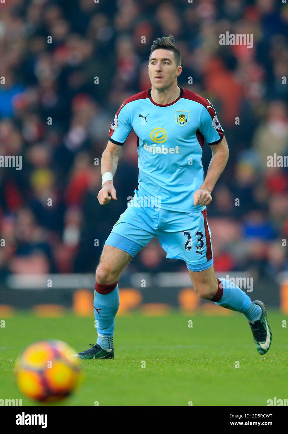 Burnley's Stephen Ward Stock Photo - Alamy