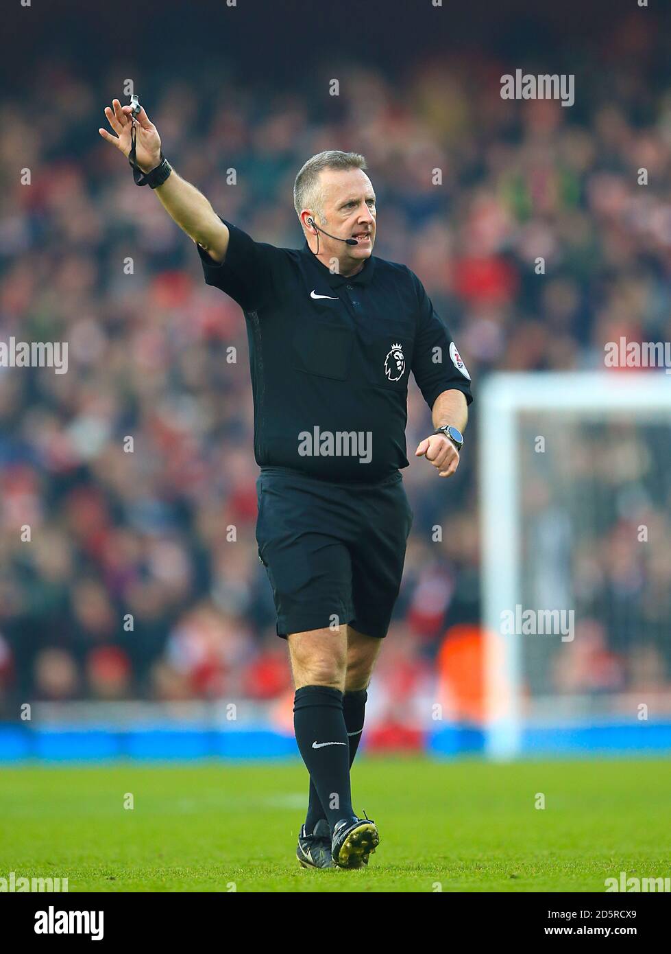 Referee Jonathan Moss Stock Photo - Alamy