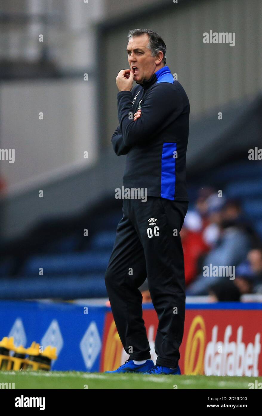 Blackburn Rovers manager Owen Coyle Stock Photo - Alamy