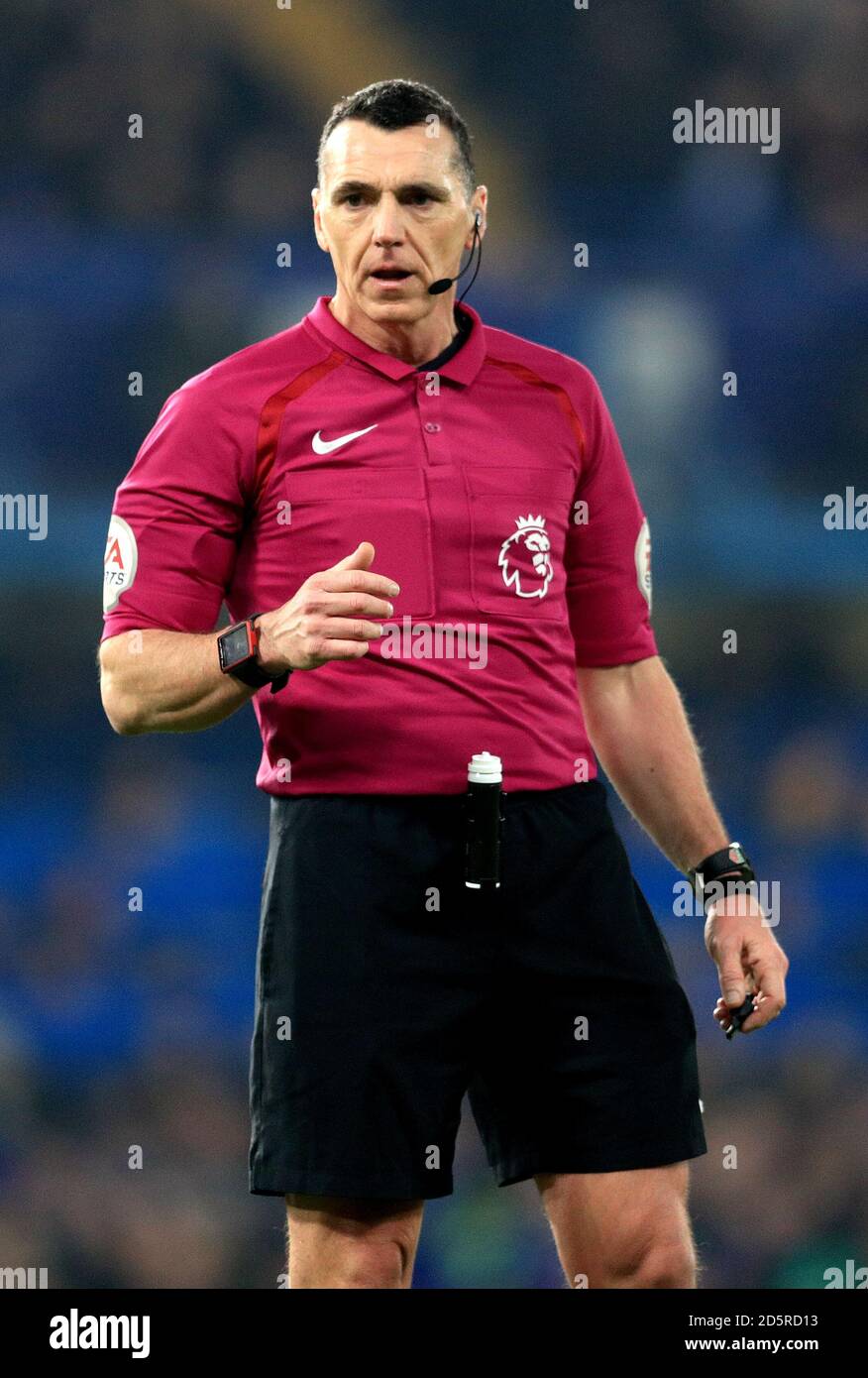 Match referee Neil Swarbrick Stock Photo - Alamy