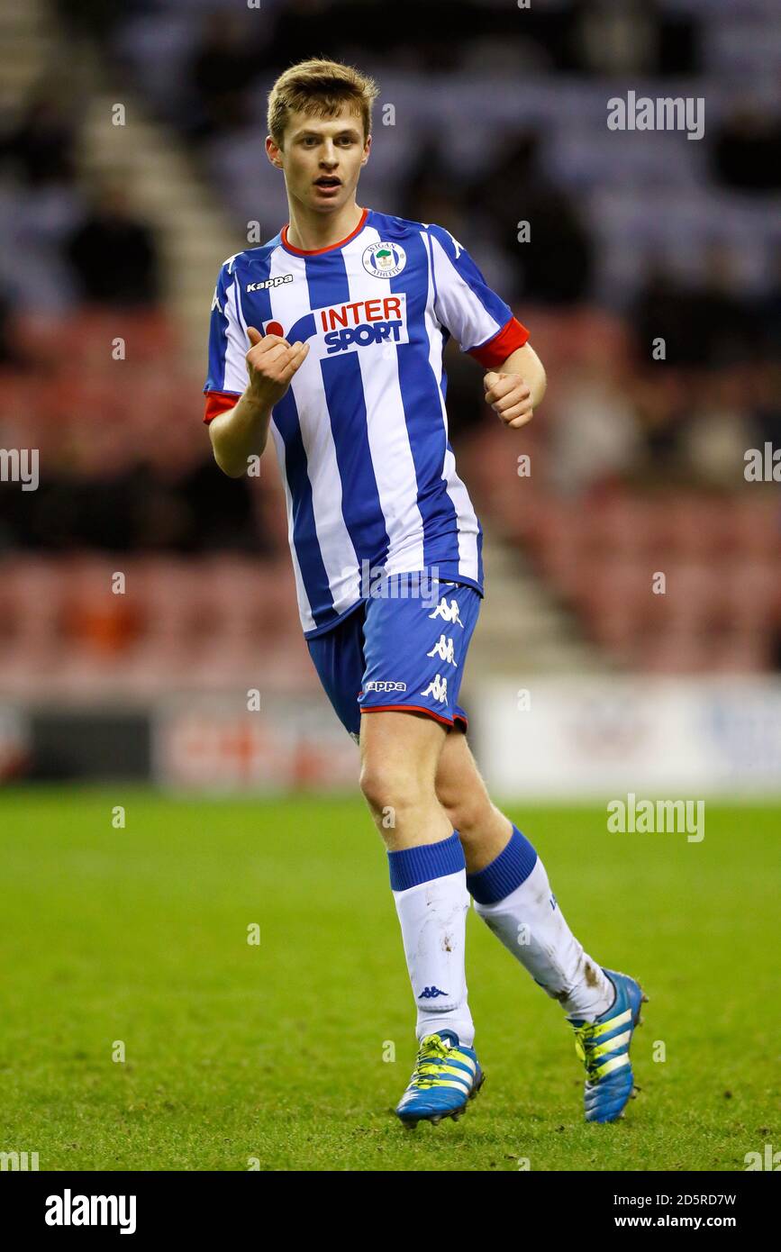 Wigan Athletic's Chris Merrie Stock Photo - Alamy