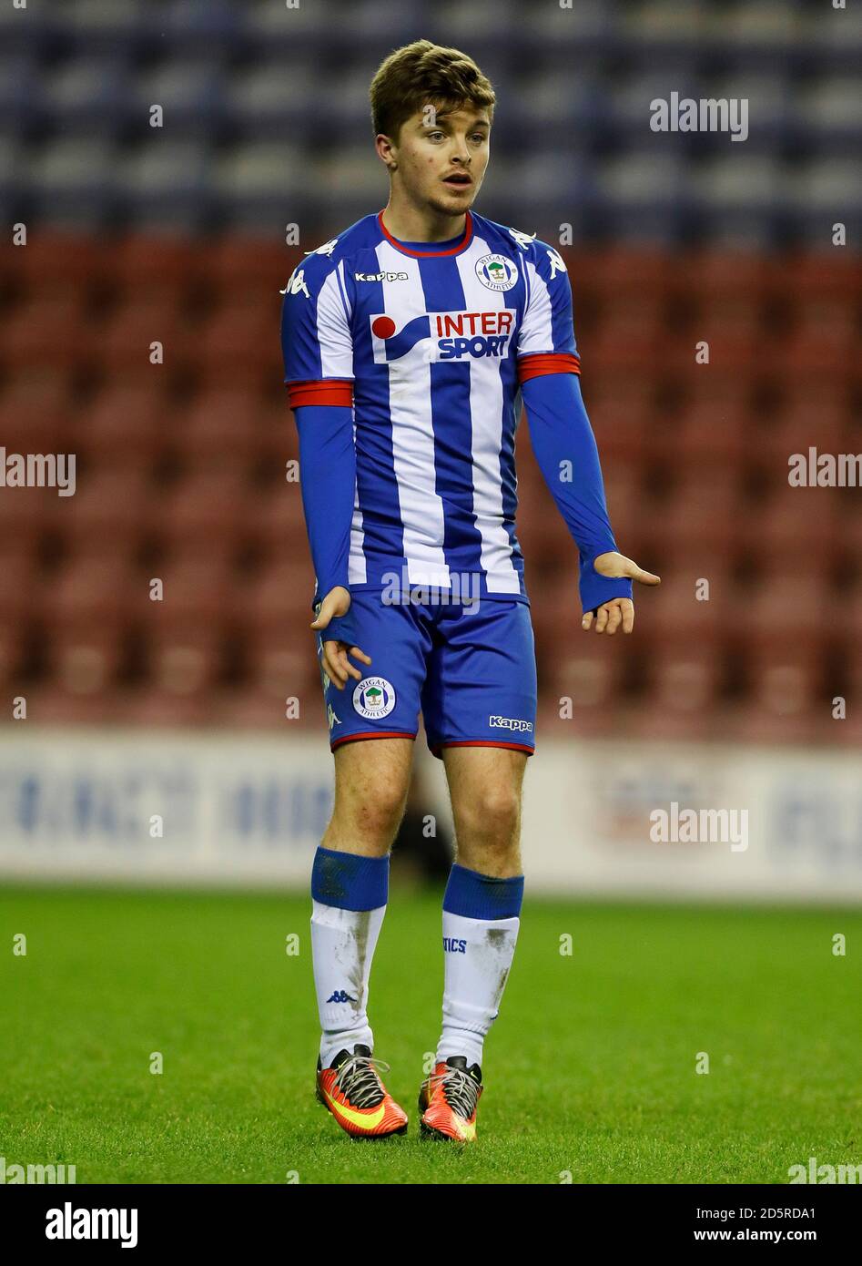 Wigan Athletic's Tom Powell Stock Photo - Alamy
