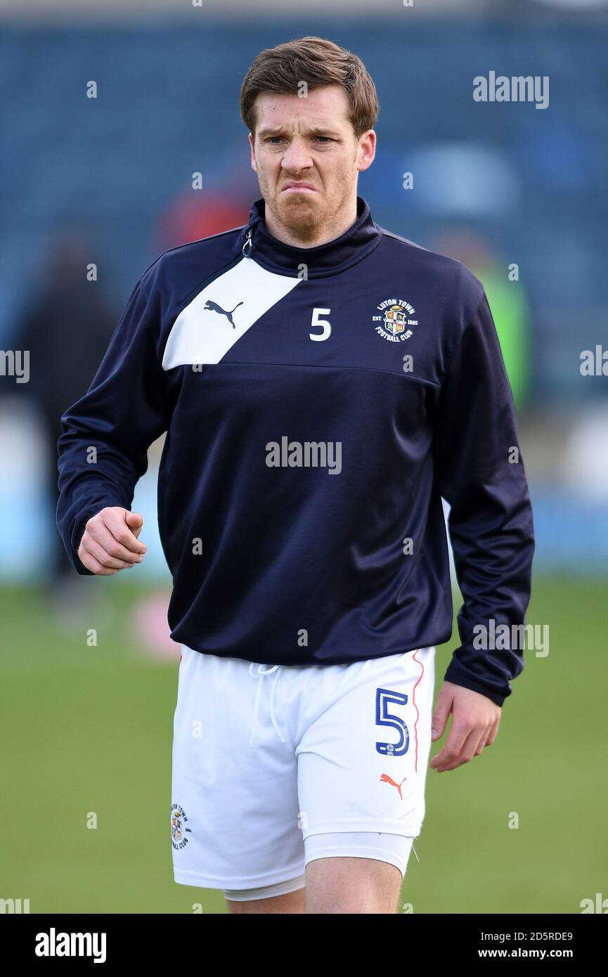 Luton Town's Johnny Mullins Stock Photo - Alamy