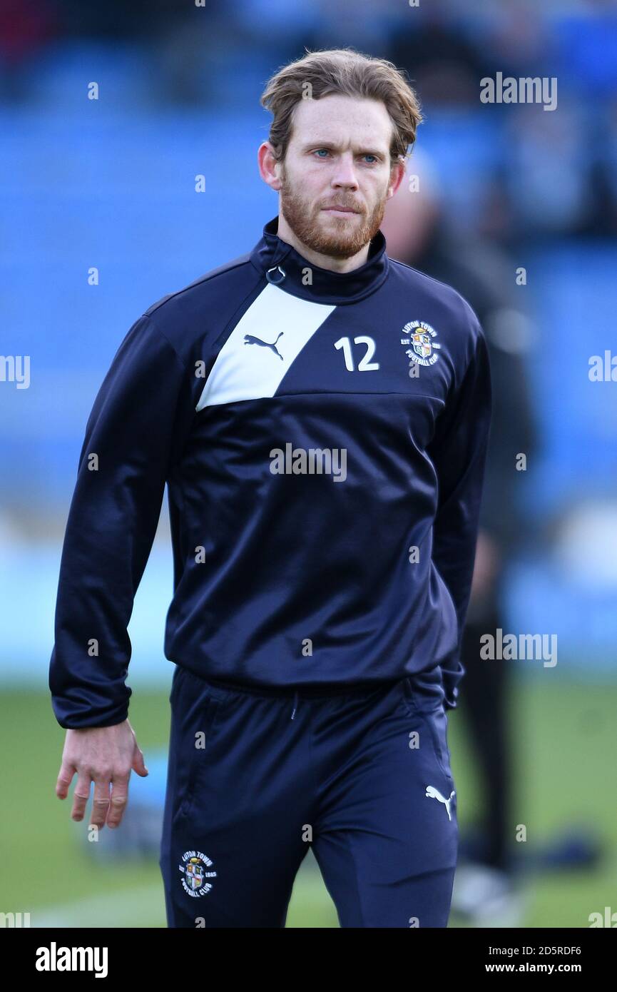 Luton Town's Craig Mackail-Smith Stock Photo - Alamy