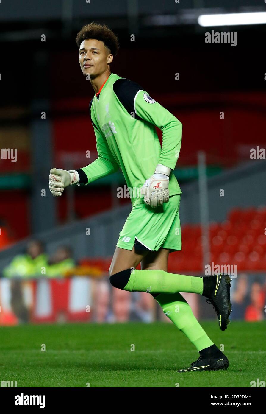 Liverpool goalkeeper Shamal George Stock Photo - Alamy