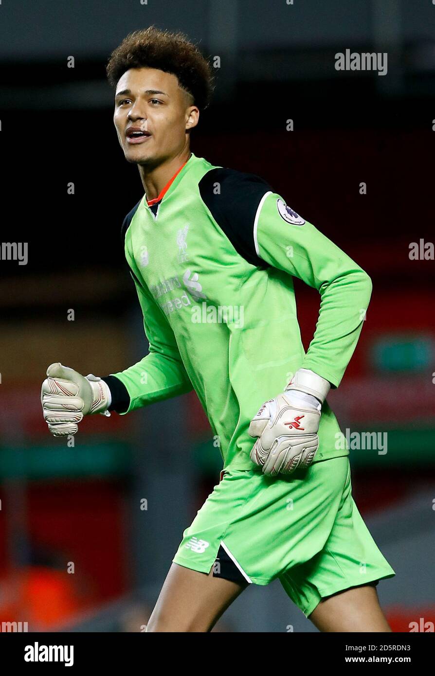 Liverpool goalkeeper Shamal George Stock Photo - Alamy