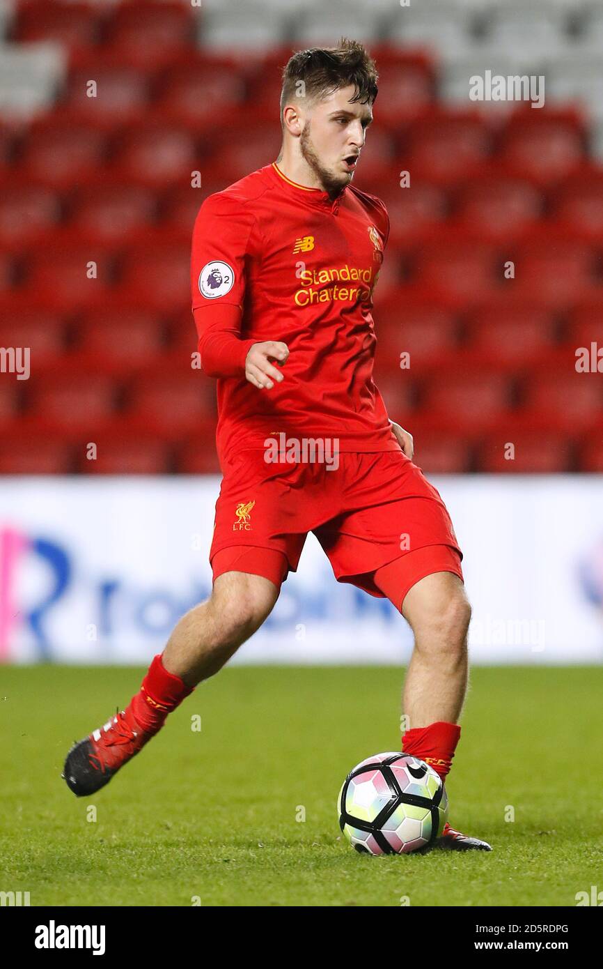 Liverpool's Corey Whelan Stock Photo - Alamy