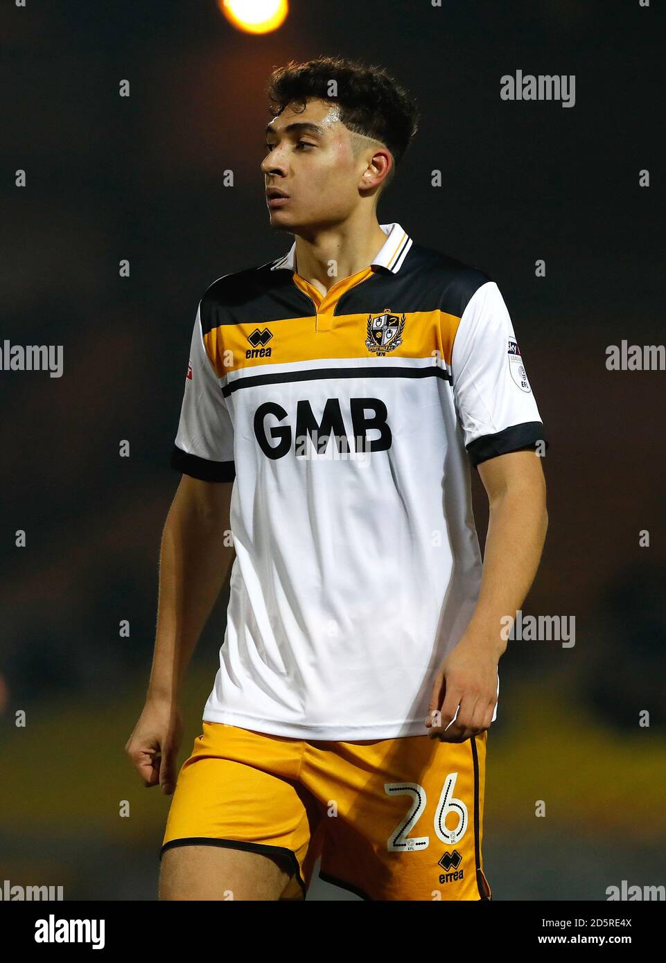 Port Vale's Tyler Walker Stock Photo - Alamy