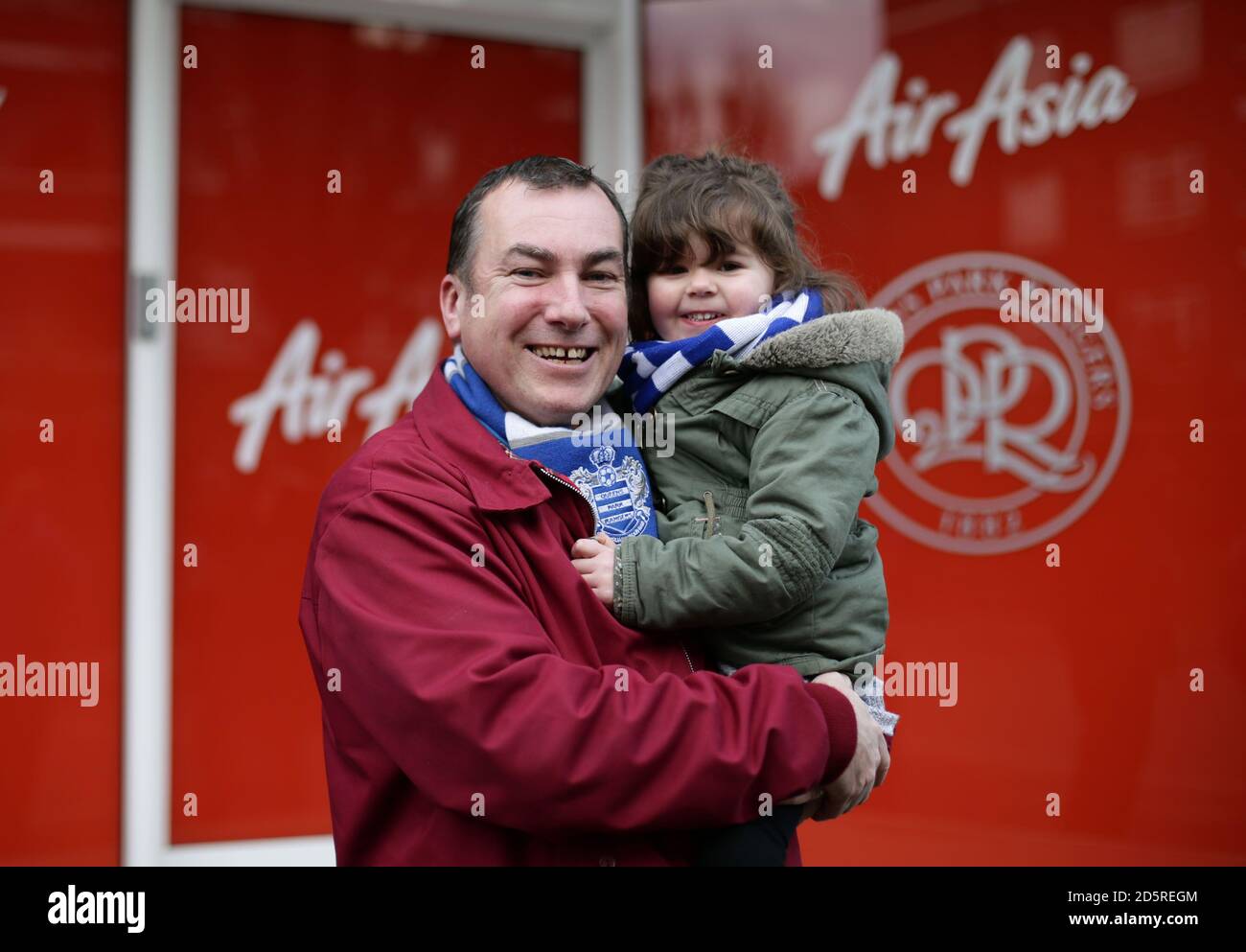 Qpr fans loftus road stadium hi-res stock photography and images - Alamy