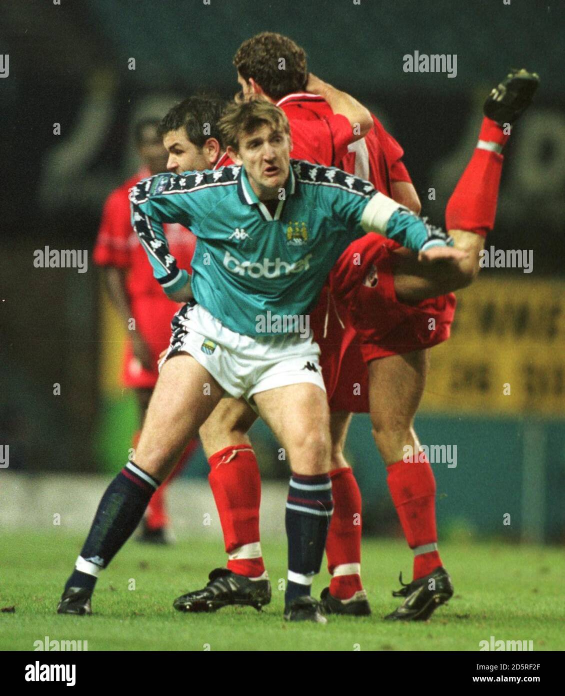 Manchester citys jamie pollock hi-res stock photography and images - Alamy