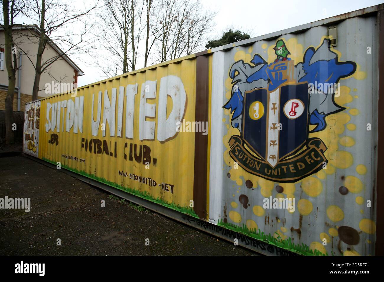 Sutton united football ground hi-res stock photography and images - Alamy