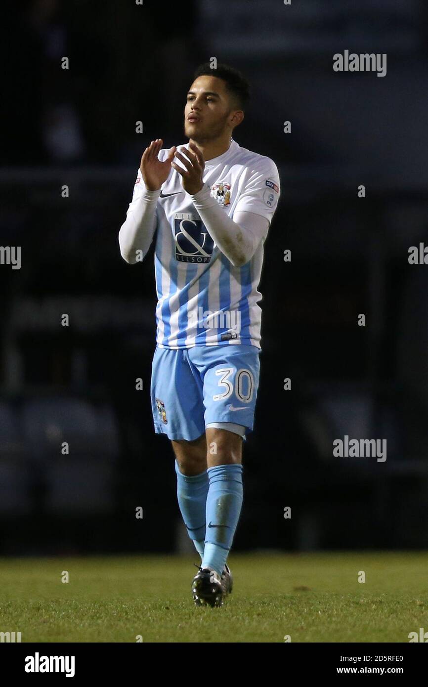 Coventry City's Dion Kelly-Evans Stock Photo - Alamy