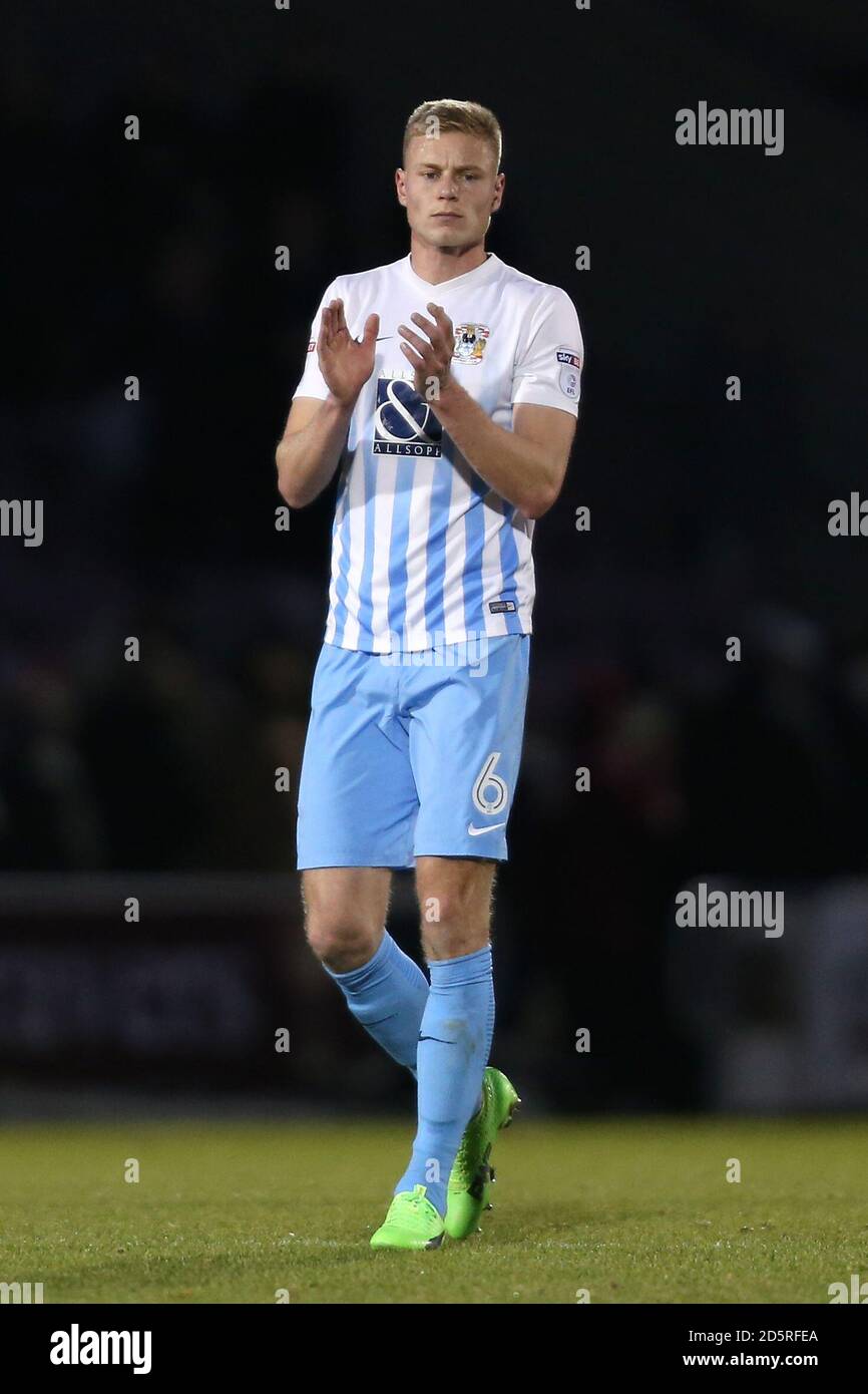 Coventry City's Andy Rose Stock Photo - Alamy