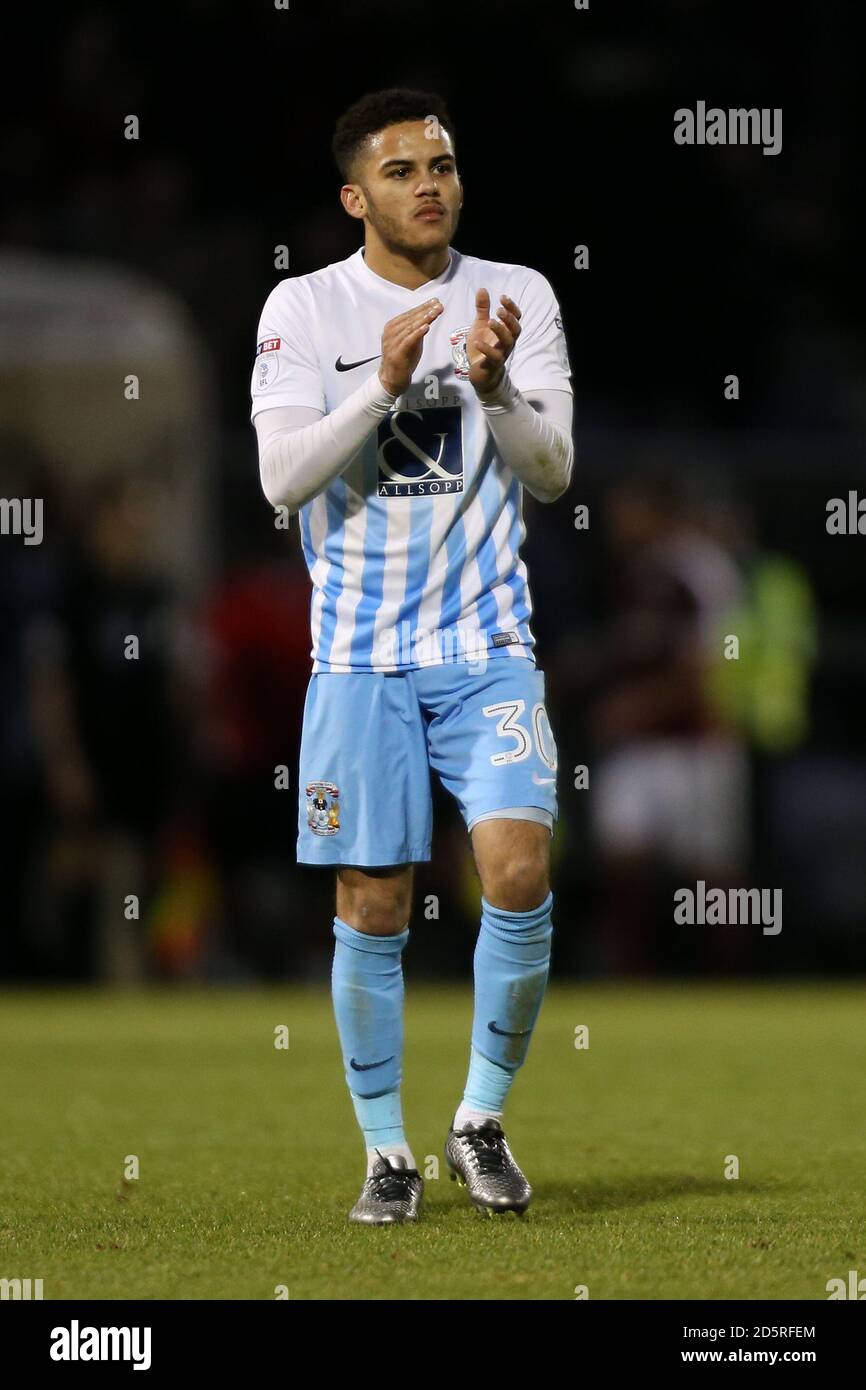Coventry City's Dion Kelly-Evans Stock Photo - Alamy