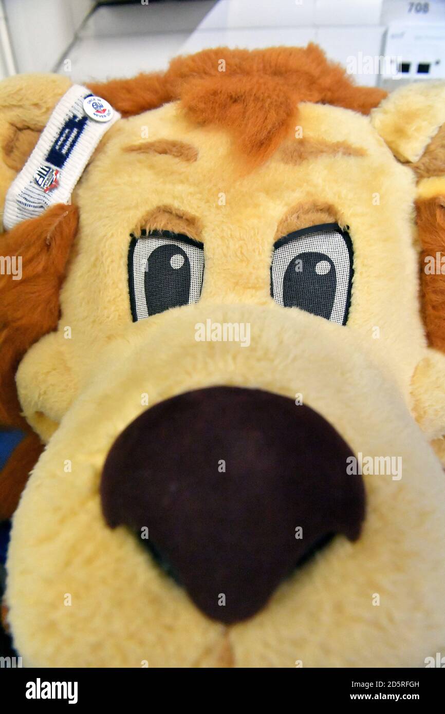 Bolton wanderers mascot lofty lion hi-res stock photography and images ...