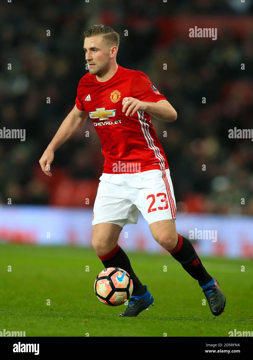 Luke Shaw, Manchester United Stock Photo - Alamy