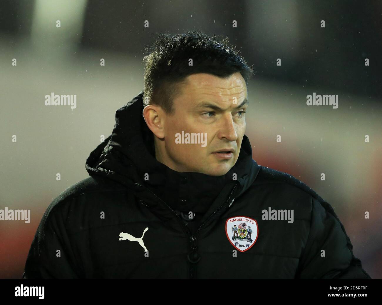 Barnsley manager Paul Heckingbottom Stock Photo - Alamy