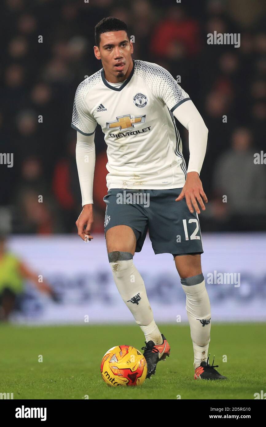 Chris Smalling, Manchester United Stock Photo - Alamy