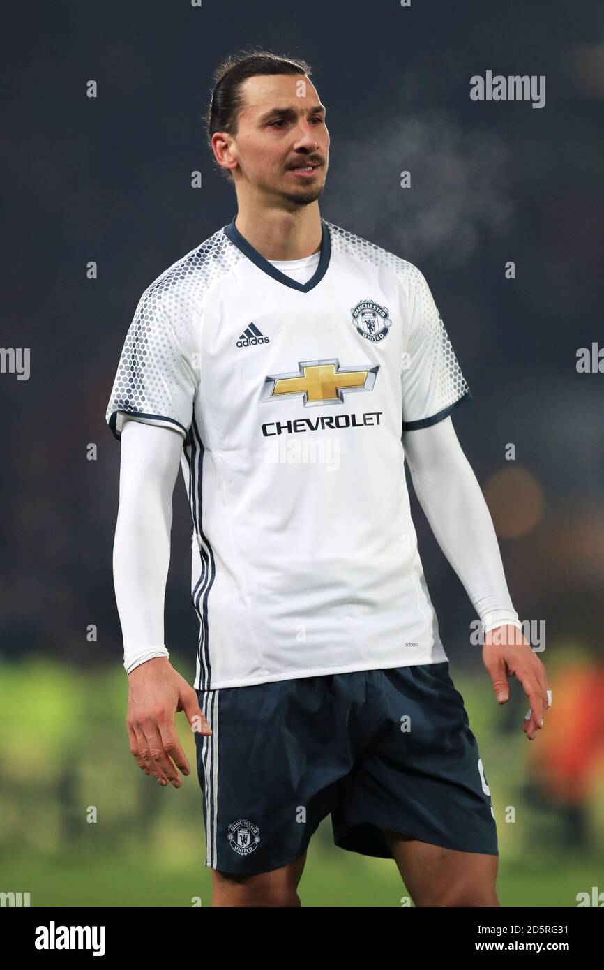 Zlatan Ibrahimovic, Manchester United Stock Photo - Alamy