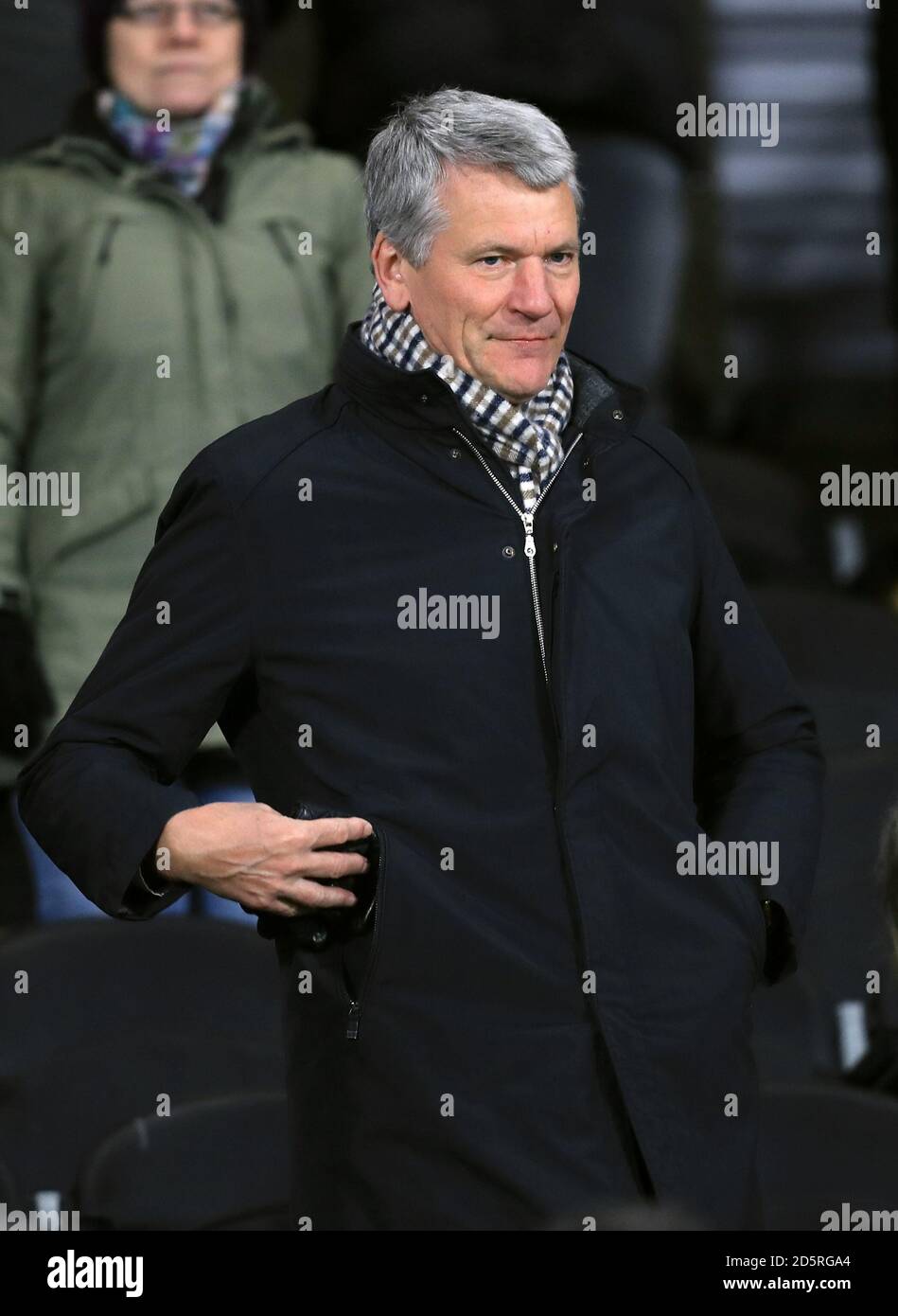 David Gill in the stands Stock Photo - Alamy