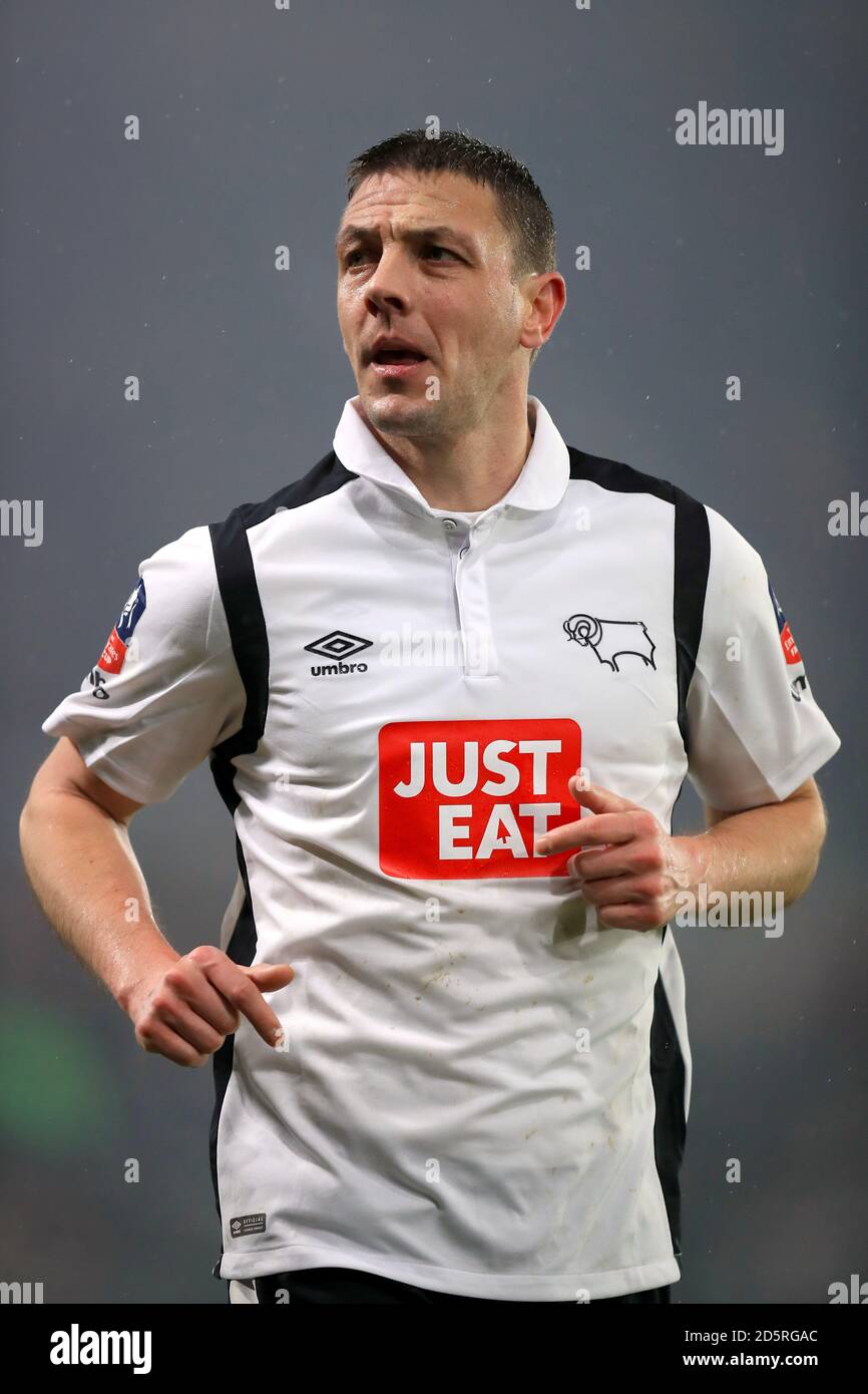 Derby County's Chris Baird Stock Photo - Alamy