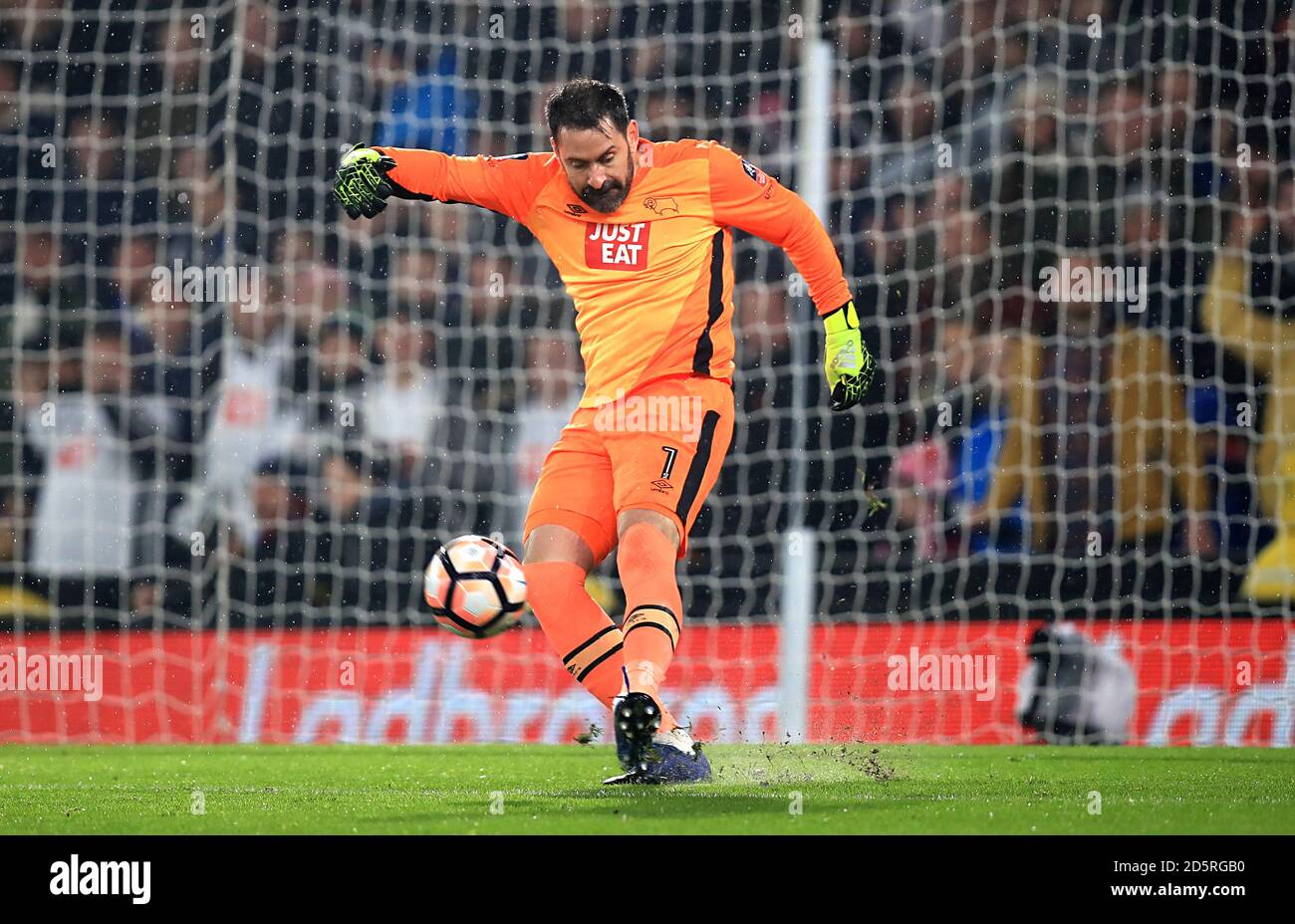 Derby County goalkeeper Scott Carson Stock Photo - Alamy