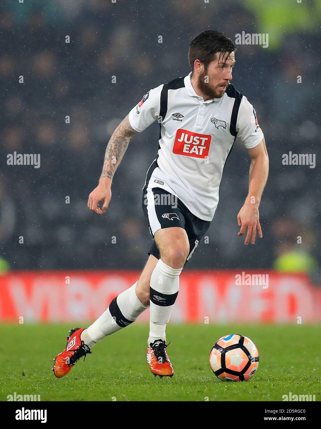 Derby County's Jacob Butterfield Stock Photo - Alamy