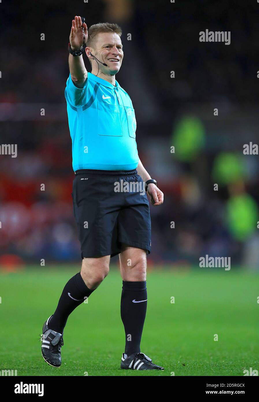 Referee Mike Jones Stock Photo - Alamy