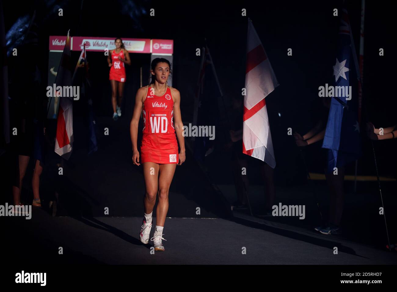 Netball match australia hi-res stock photography and images - Alamy