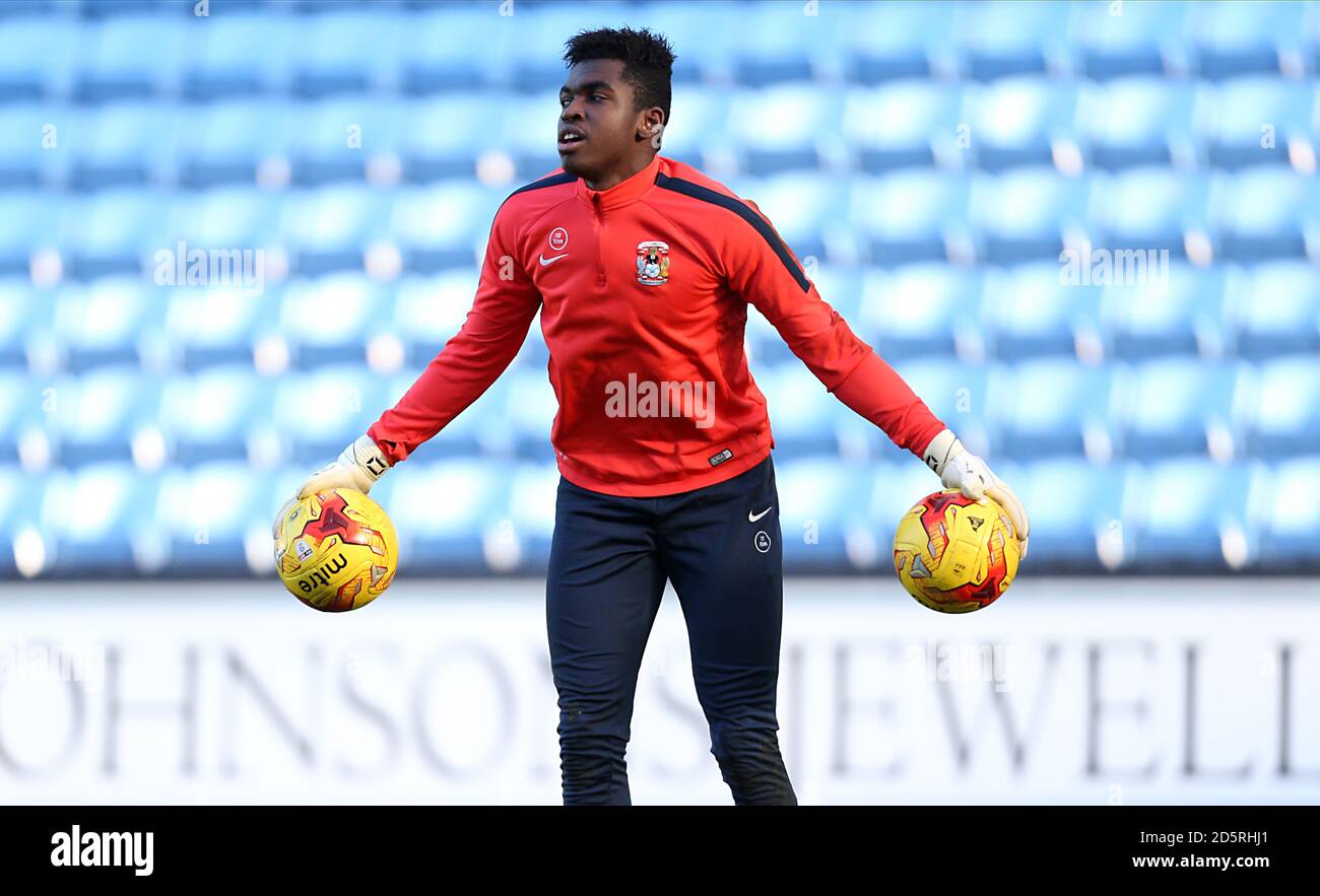 Coventry City goalkeeper Reice Charles-Cook Stock Photo - Alamy