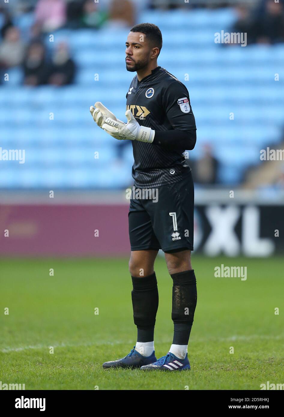 Millwall goalkeeper Jordan Archer Stock Photo - Alamy