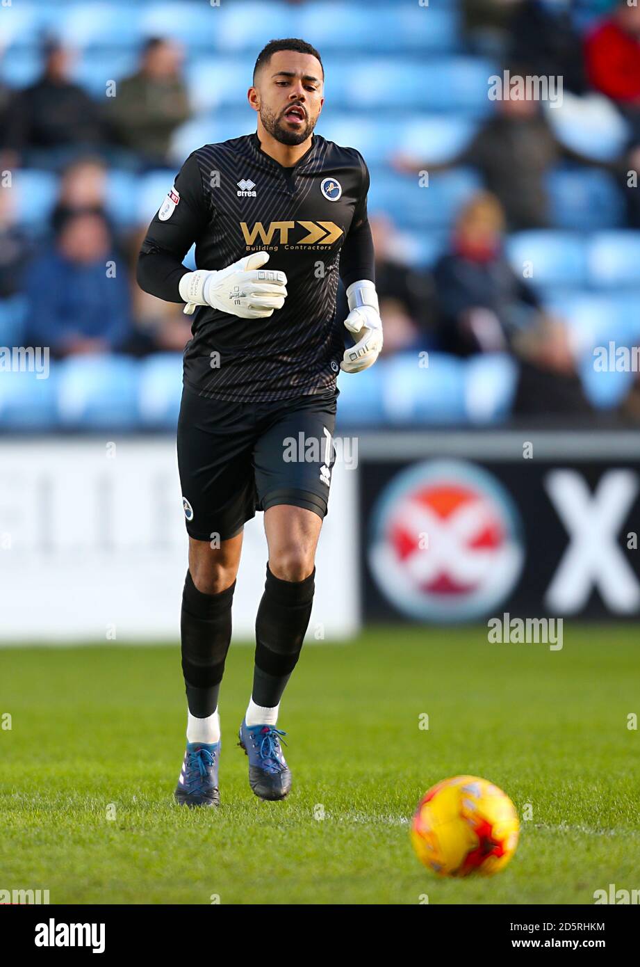 Millwall goalkeeper jordan archer hi-res stock photography and images ...