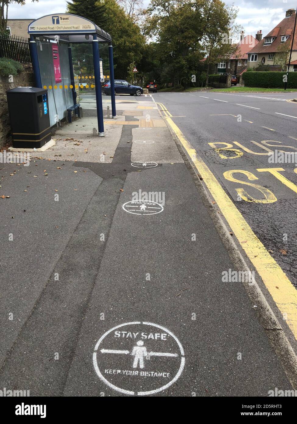social distancing for bus travellers Stock Photo - Alamy
