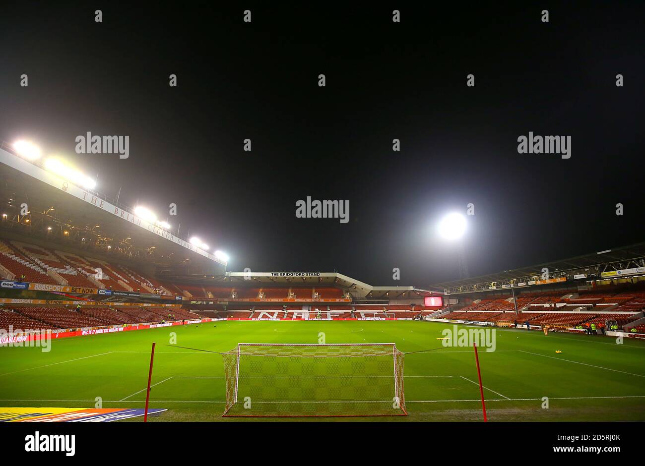 General view of the pitch at City Ground Stock Photo - Alamy