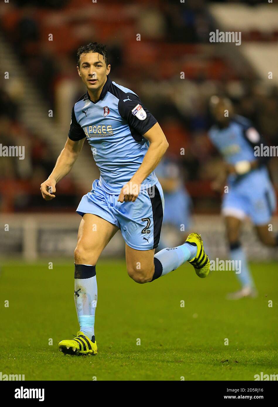 Rotherham United's Stephen Kelly Stock Photo - Alamy