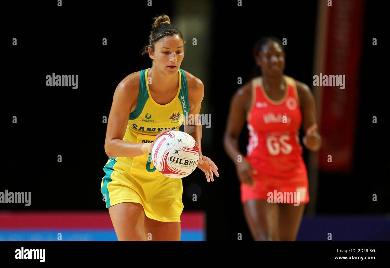 Australia's Kim Ravaillion Stock Photo - Alamy