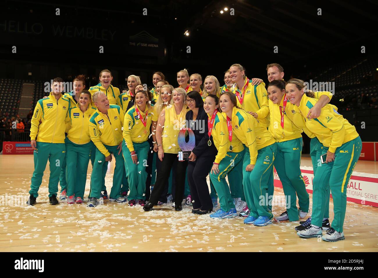 Netball players australia hi-res stock photography and images - Alamy