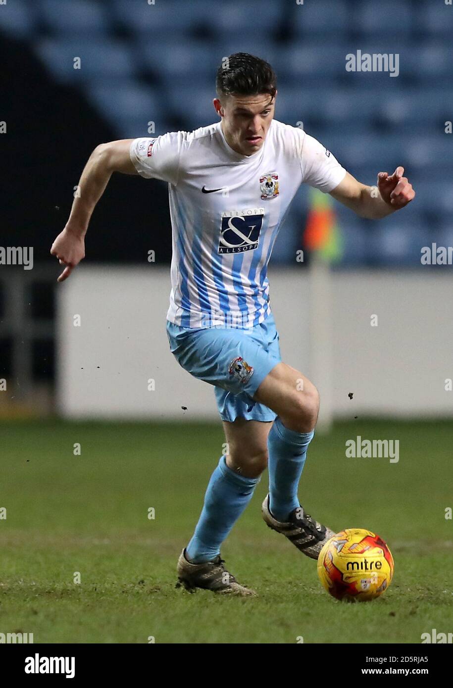 Coventry City's Callum Reilly Stock Photo - Alamy