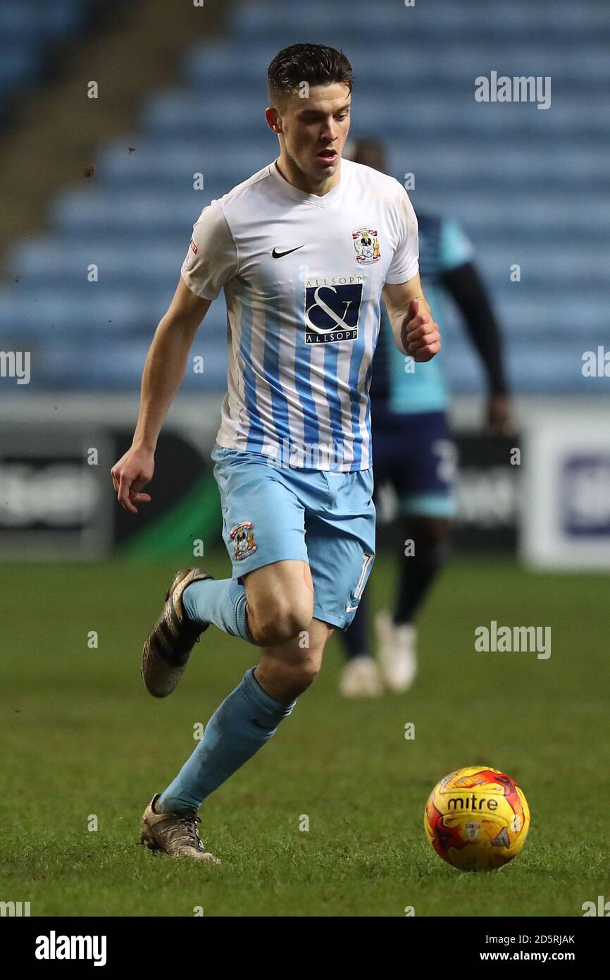 Coventry City's Callum Reilly Stock Photo - Alamy