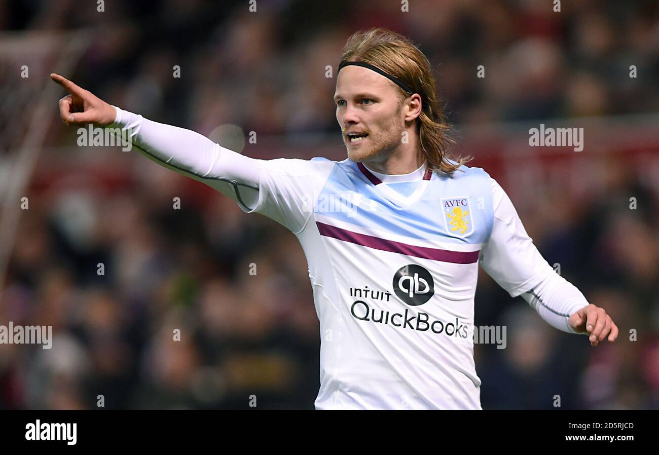 Birkir Bjarnason, Aston Villa Stock Photo - Alamy