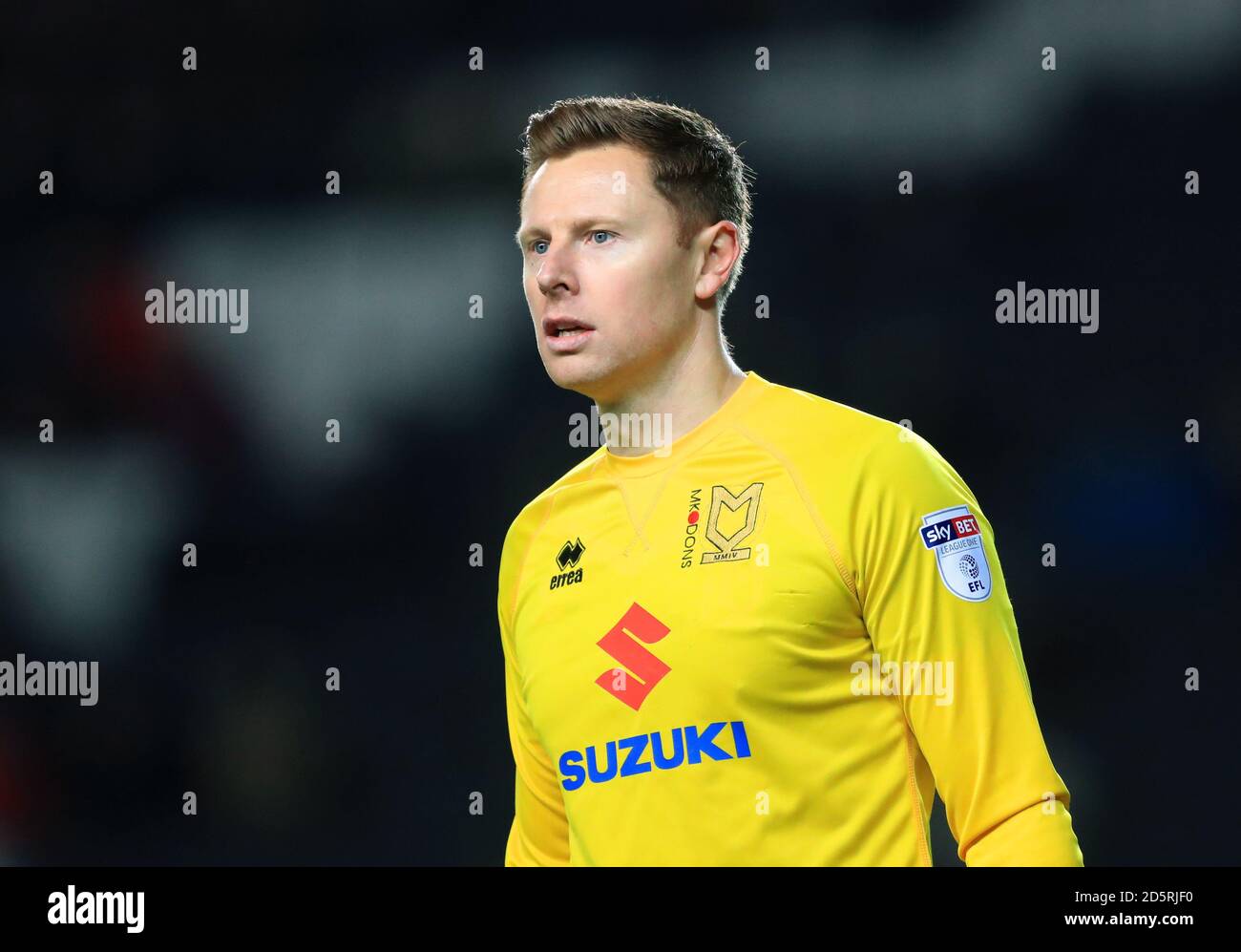 MK Dons goalkeeper David Martin Stock Photo - Alamy
