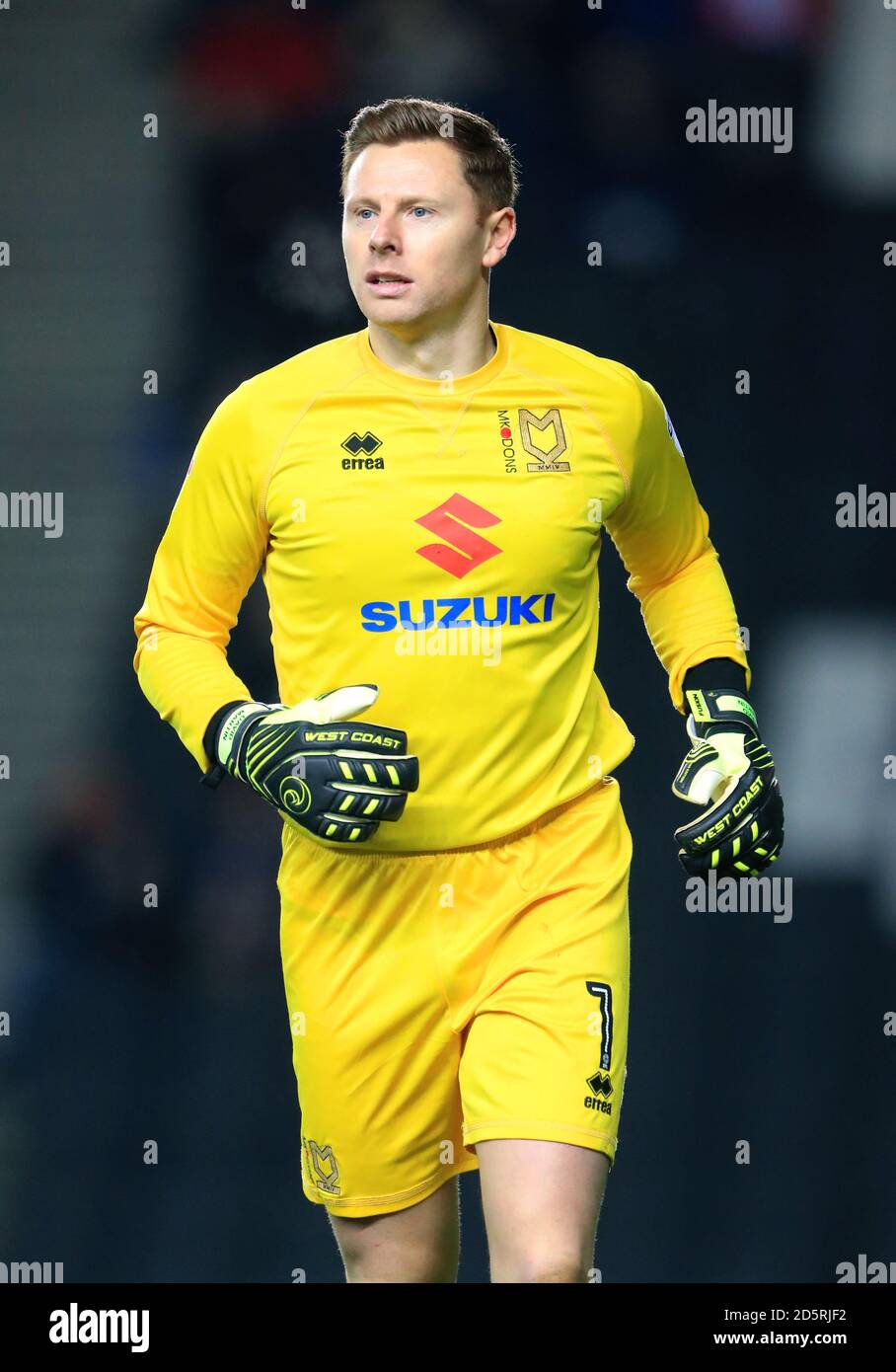 MK Dons goalkeeper David Martin Stock Photo - Alamy