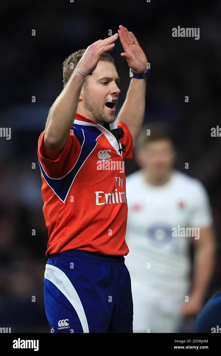 Match official Angus Gardner Stock Photo - Alamy
