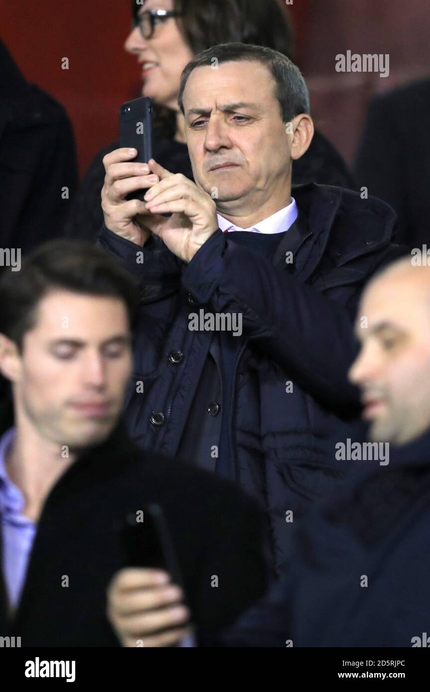 Fleetwood Town chairman Andy Pilley Stock Photo - Alamy
