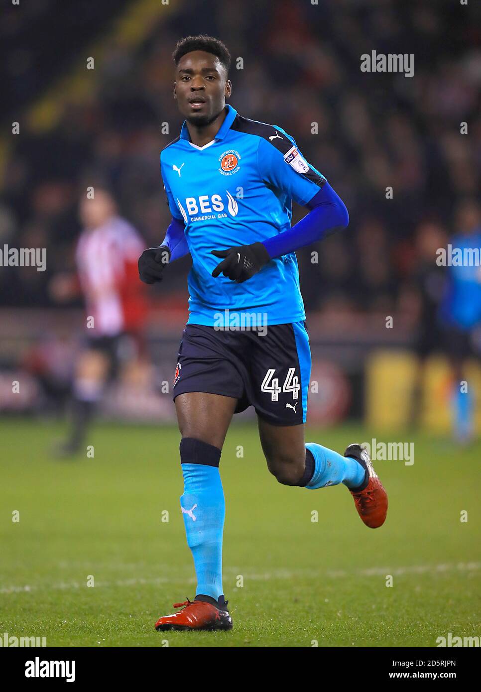 Devante Cole, Fleetwood Town Stock Photo - Alamy