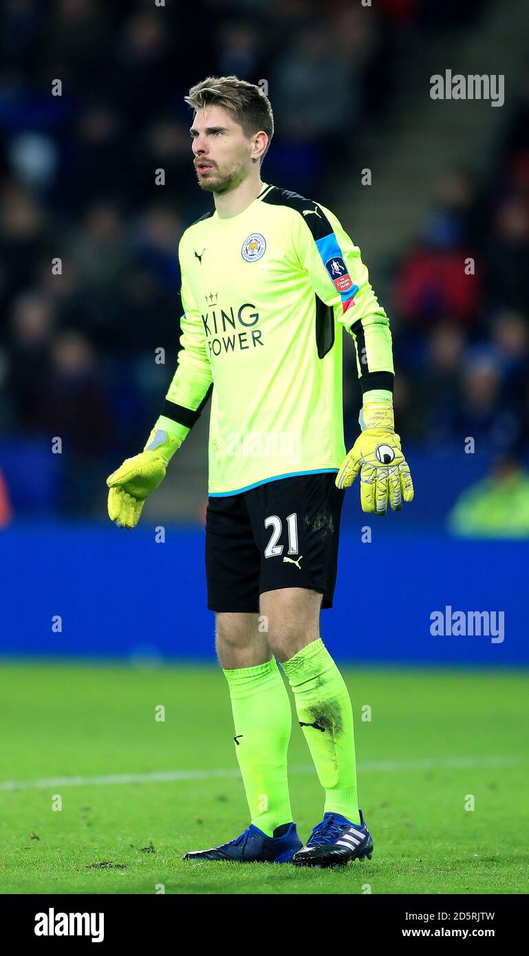 Leicester City goalkeeper Ron-Robert Zieler Stock Photo - Alamy